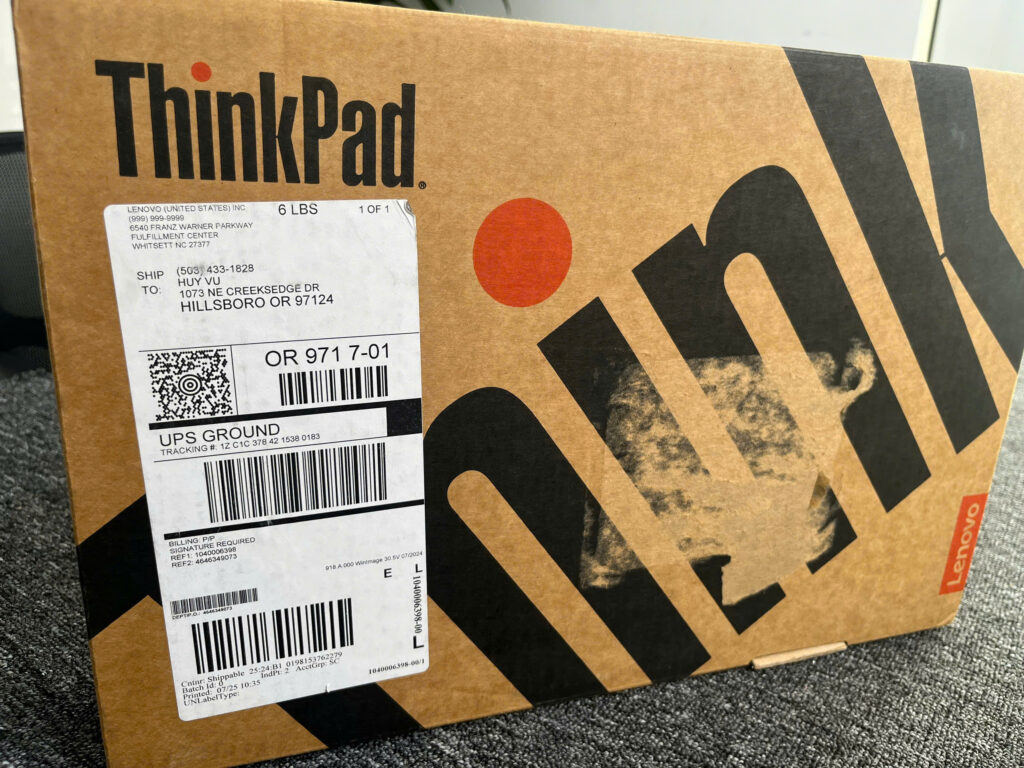 ThinkPad T14 Gen 5 - U.S.A Giá cực tốt tại Hà Nội Lab