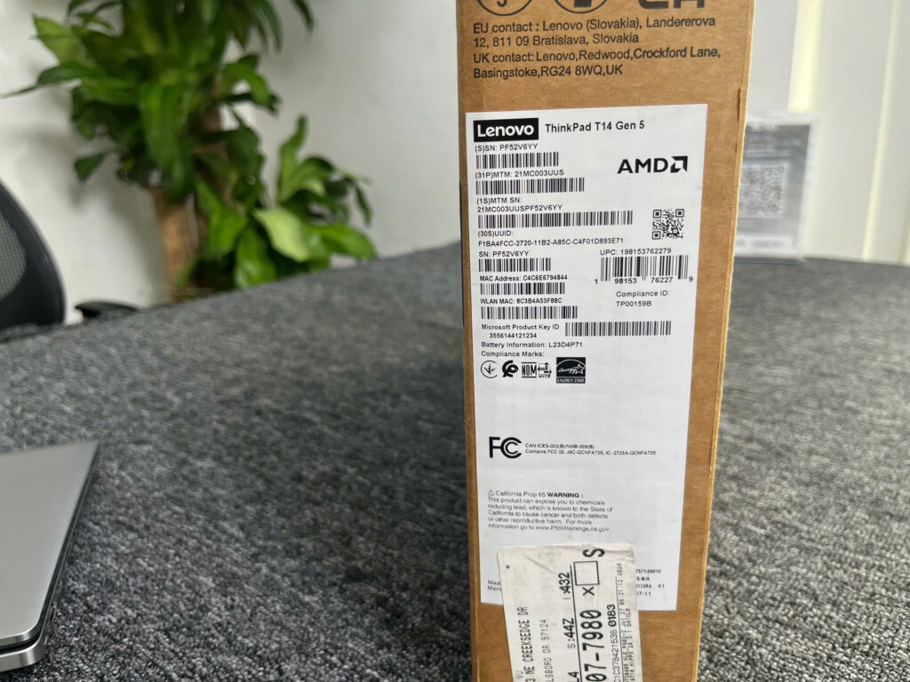 ThinkPad T14 Gen 5 - U.S.A Giá cực tốt tại Hà Nội Lab